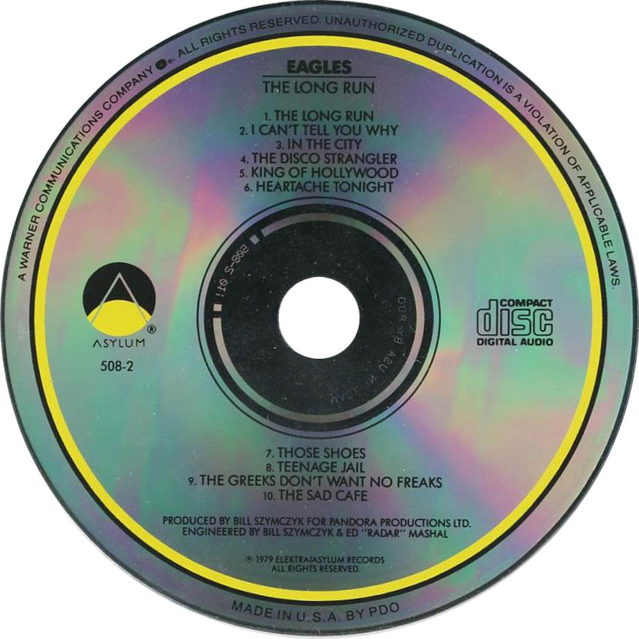 The Eagles The Long Run : CD | CD Covers | Cover Century | Over 1.000. ...